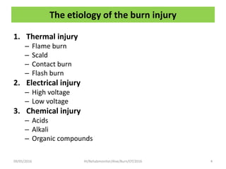 Physical Dysfunction: Burn Rehabilitation | PPTX