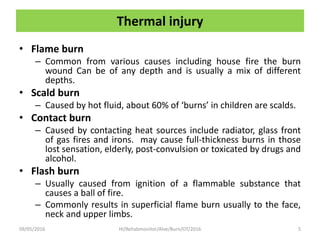 Physical Dysfunction: Burn Rehabilitation | PPTX