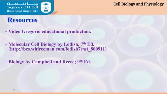 Lectur -1-cell Biology.pptx..................................... | PPTX