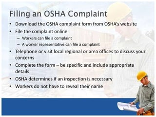 Introduction to OSHA | PPTX