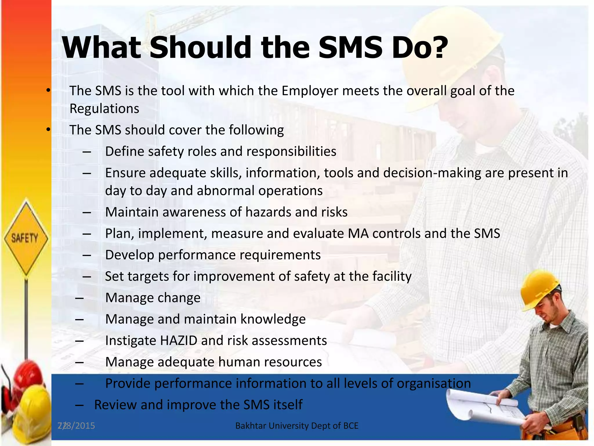 Safety Management System SMS | PPTX