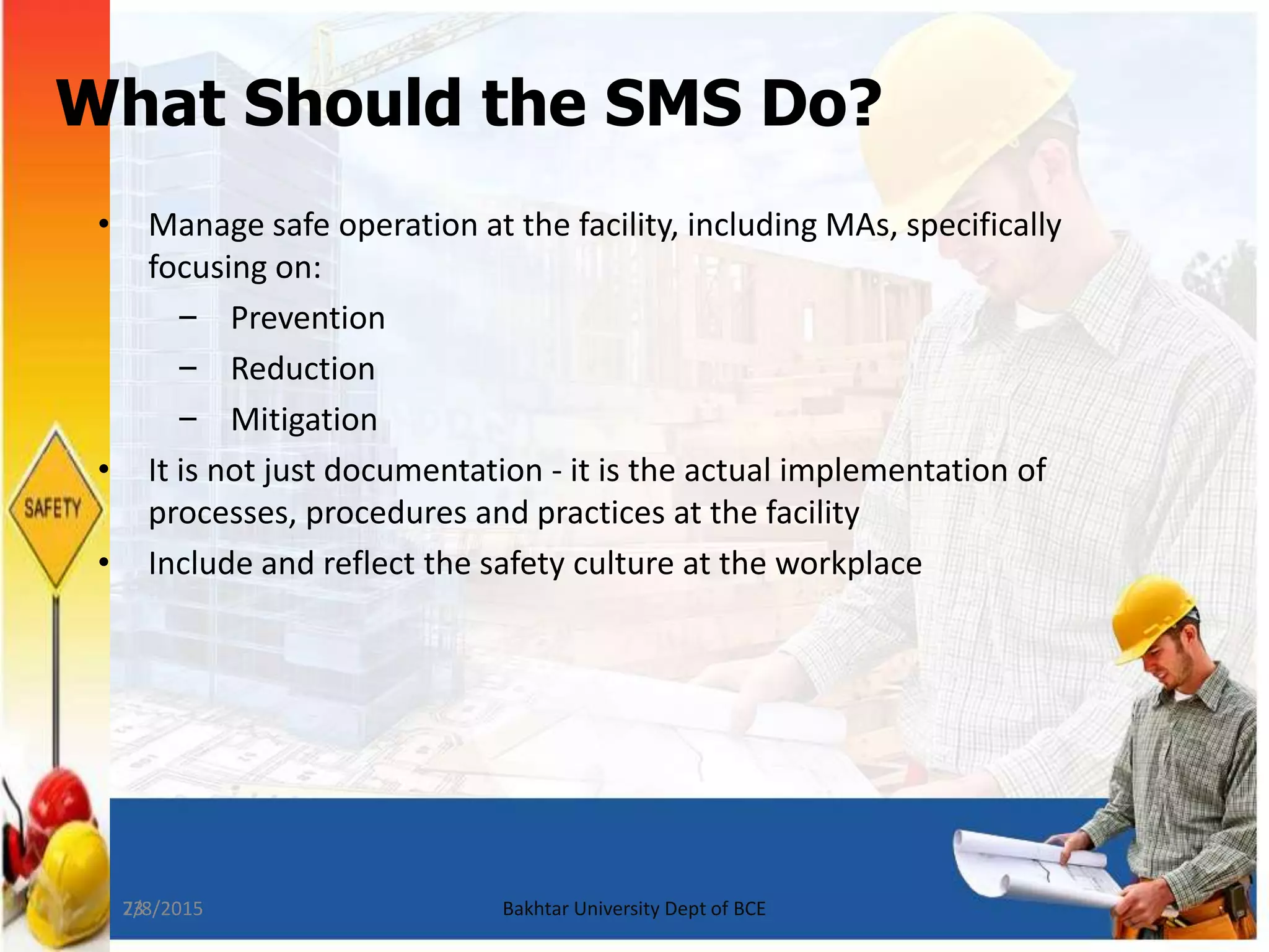 Safety Management System SMS | PPTX