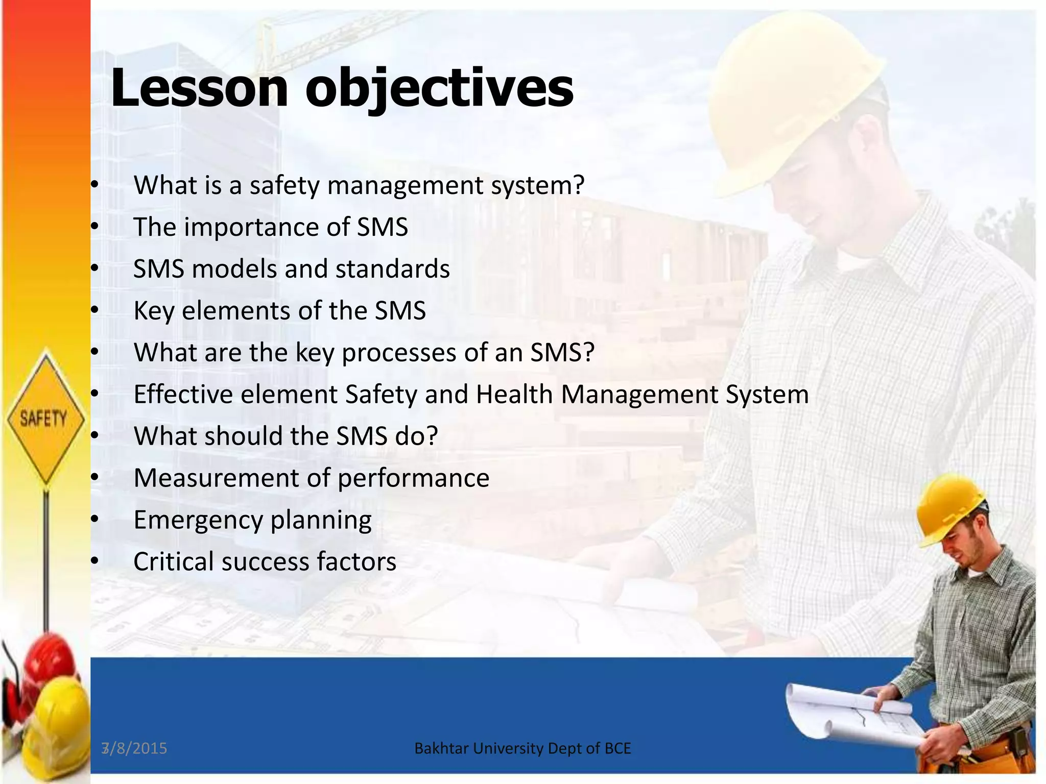 Safety Management System SMS | PPTX | Human Resources | Business