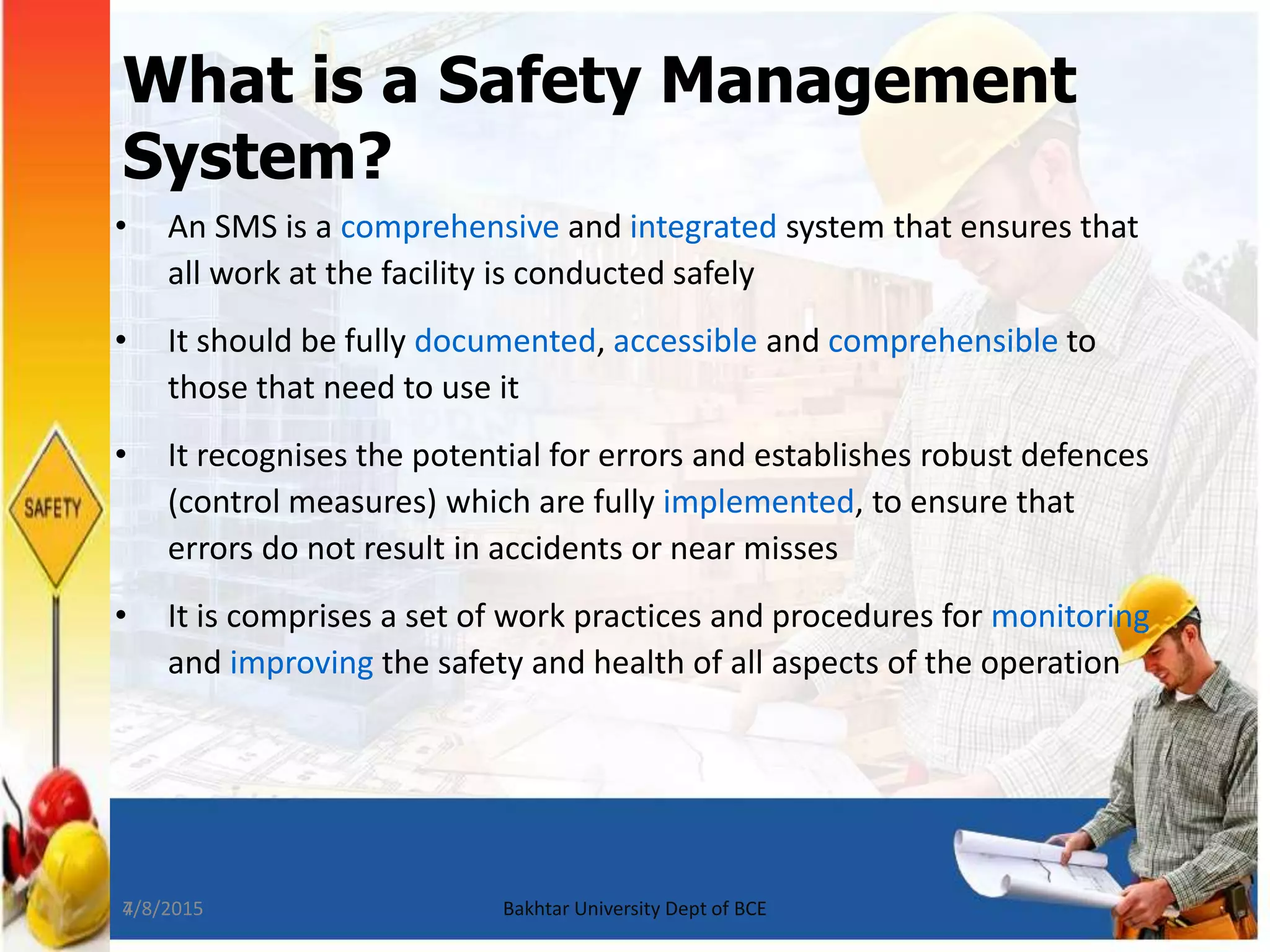 Safety Management System SMS | PPTX