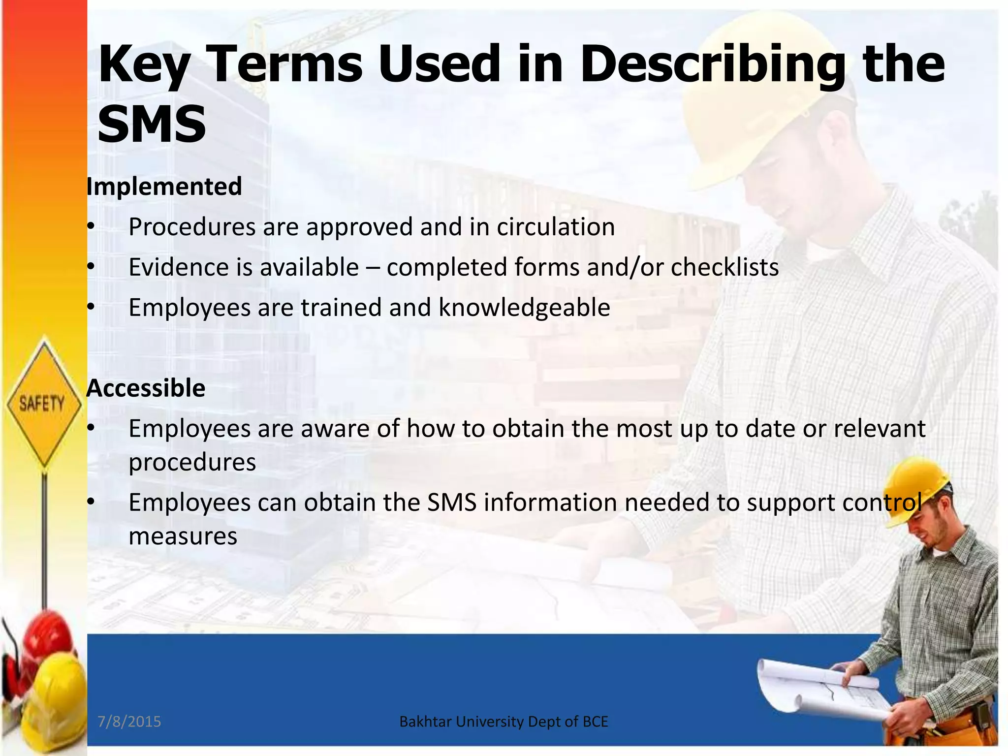Safety Management System SMS | PPTX