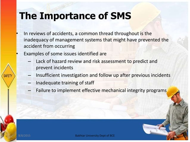 Safety Management System SMS | PPTX | Human Resources | Business