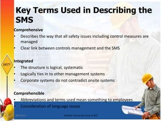 Safety Management System SMS | PPTX