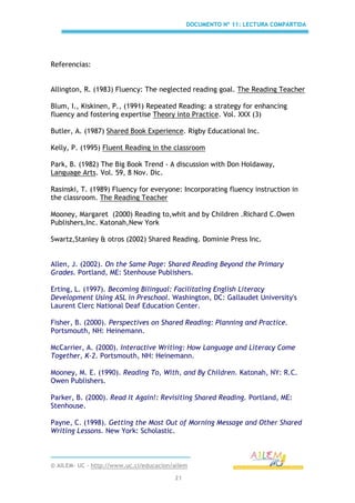 Lectura Compartida | PPT