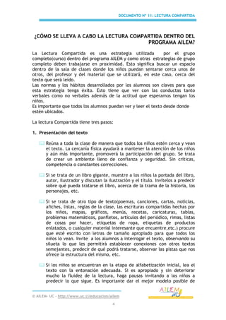 Lectura Compartida | PPT