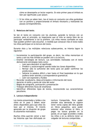 Lectura Compartida | PPT