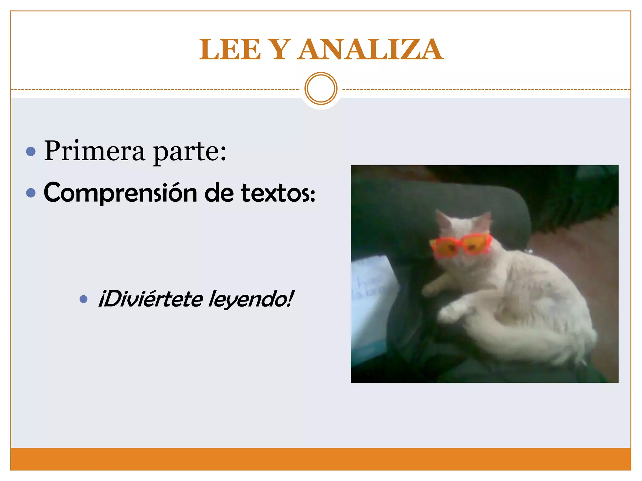 ACTIVIDADES SOBRE LECTURA Y RAZ VERBAL | PPT