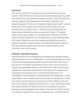 Lectura 1 replication inhibitorstext | PDF | Genetics | Science