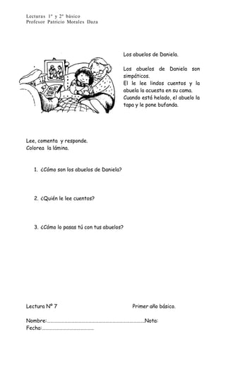 Lectura 1ºy 2º basico | DOC