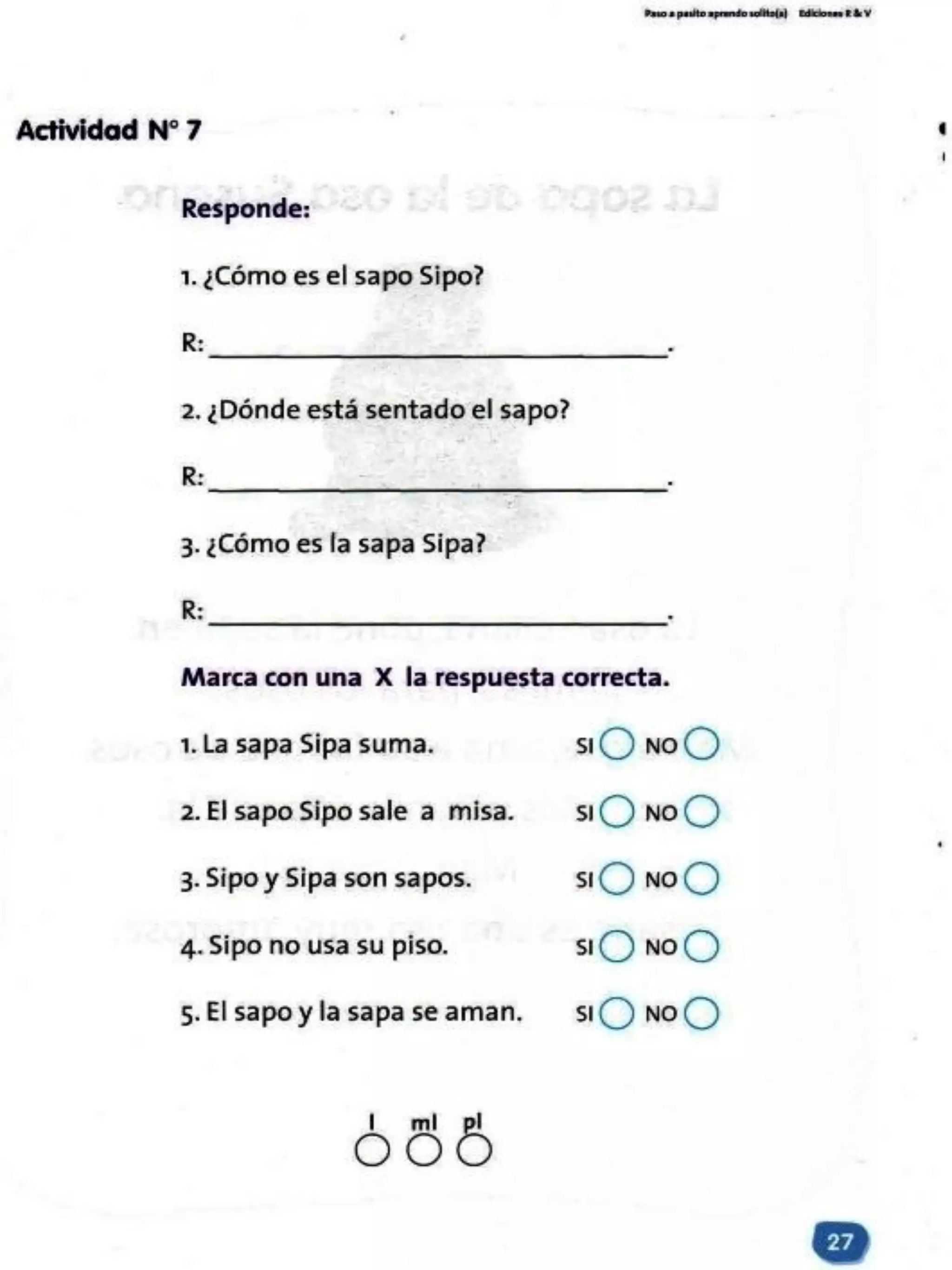 Lectura comprensiva paso a pasito aprendo solito(a) me | PDF