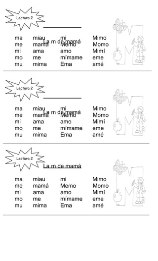 Lectura de la m | DOC