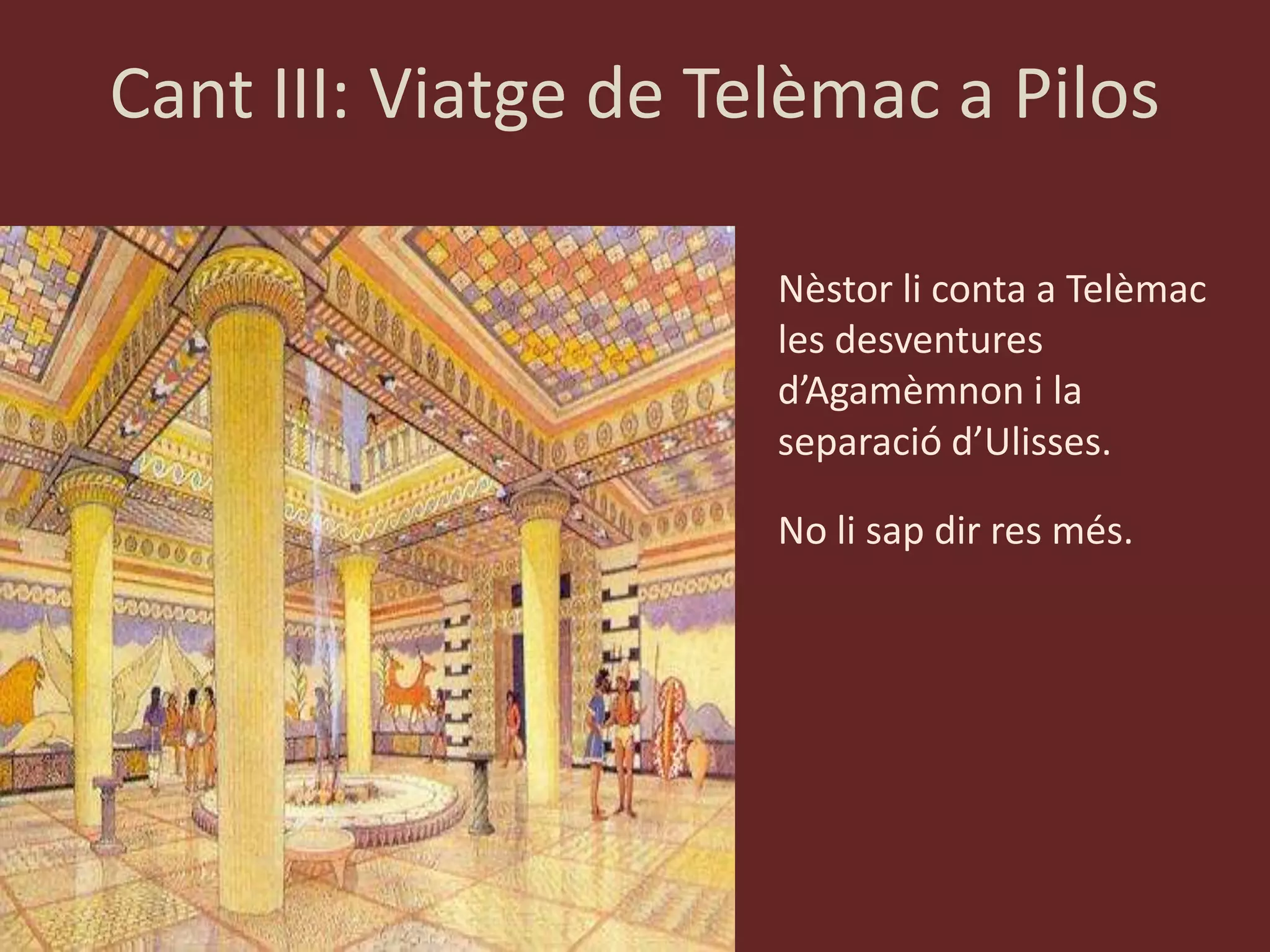 Lectura de la odissea | PPT