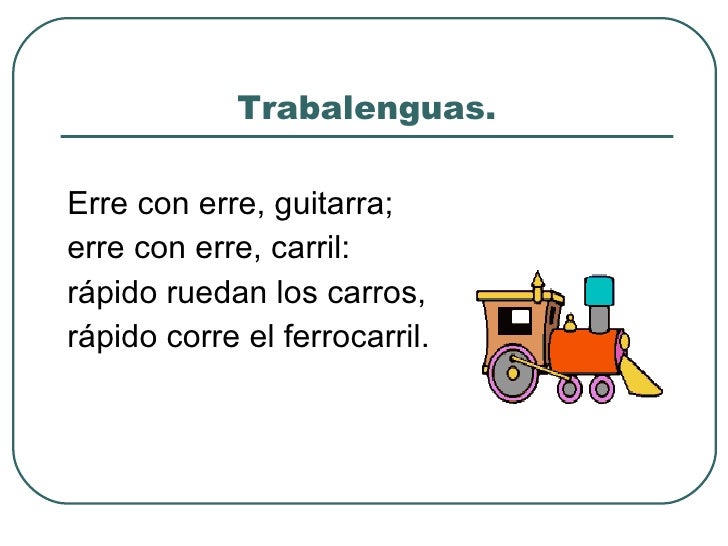 Trabalenguas para niños de preescolar ilustradas - Imagui
