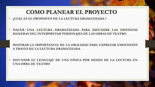 LECTURA DRAMATIZADA DE UNA OBRA DE TEATRO.pptx