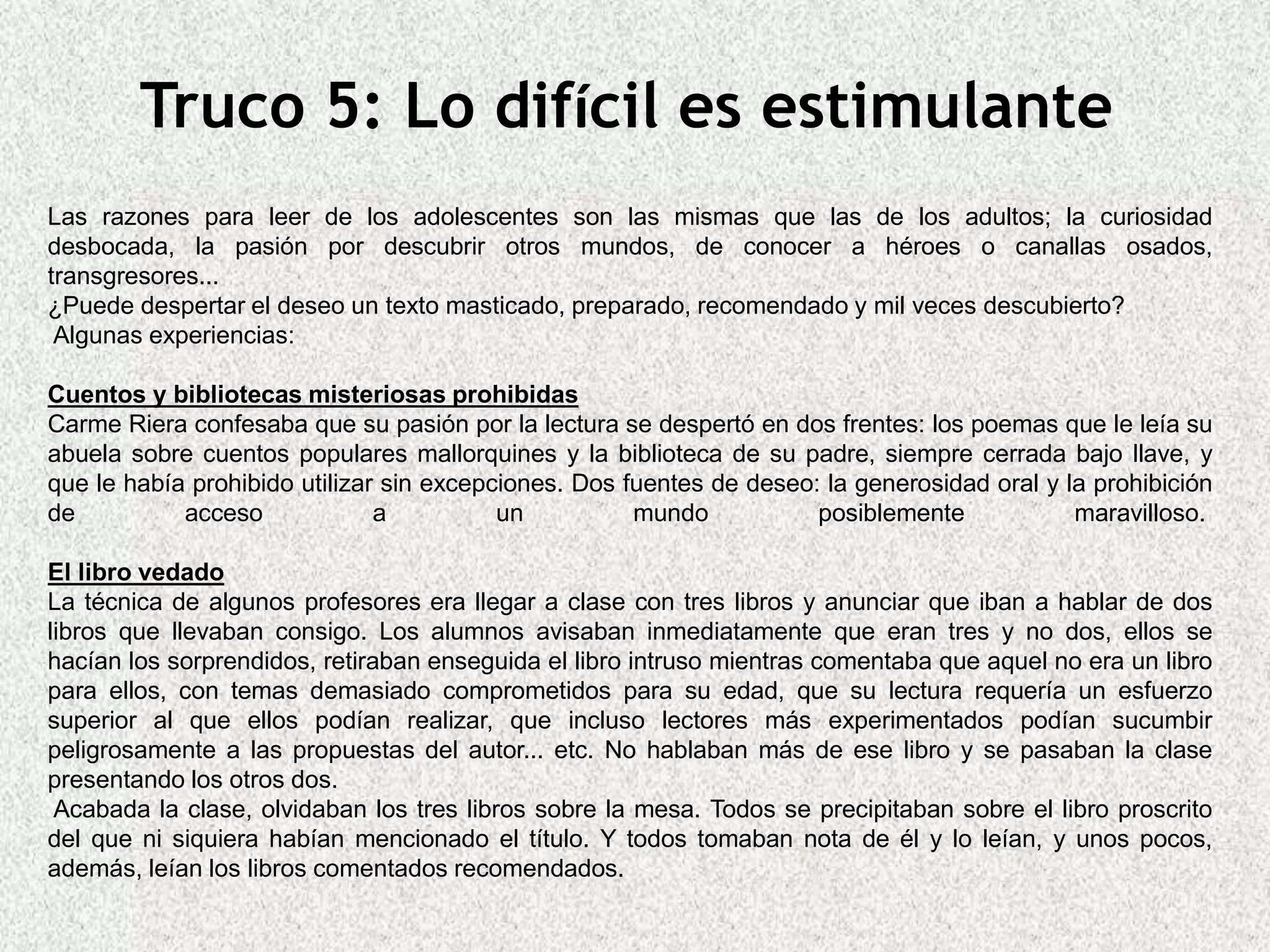 Lectura en voz alta | PPTX