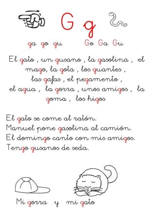 Lectura ga go gu gue gui | PDF