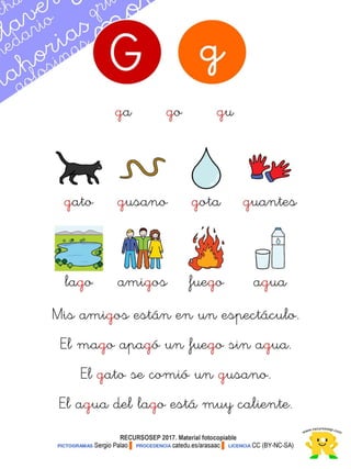 Lectura ga go gu gue gui | PDF