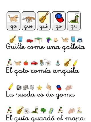 Lectura ga go gu gue gui | PDF