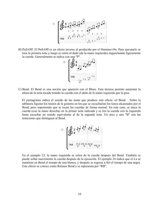 Curso de guitarra Lectura musical para guitarristas partitura | PDF