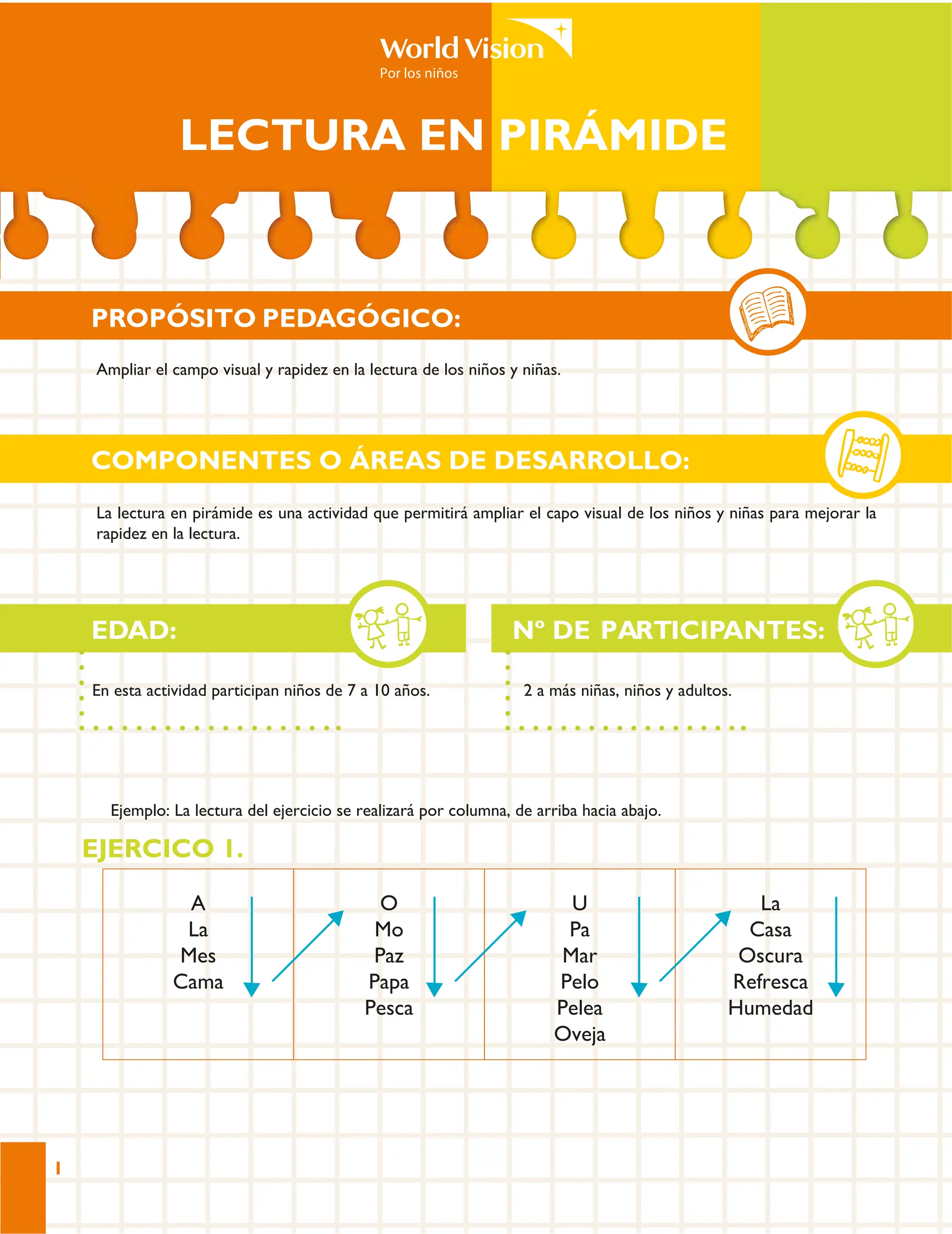 LECTURA PIRÁMIDE estrategias para fluidez | PDF