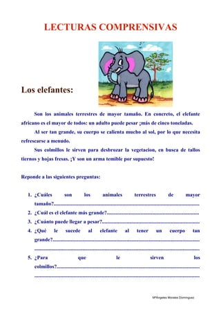 Lecturas animales | PDF