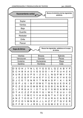 lecturas para el tercer grado de primaria | DOC