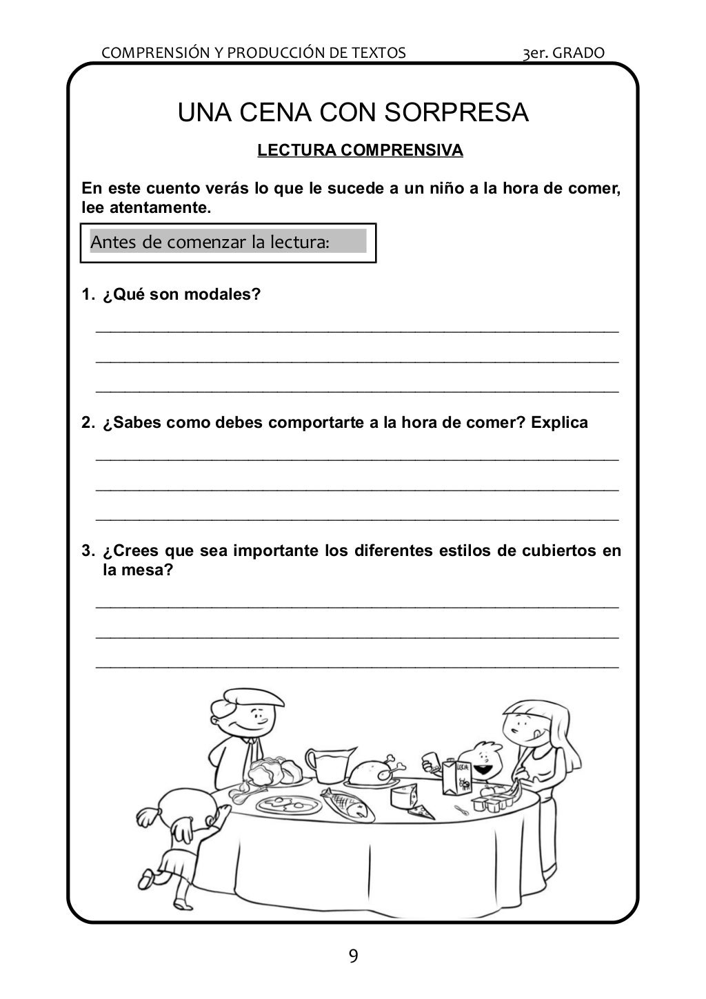 Lecturas Para El Tercer Grado De Primaria 