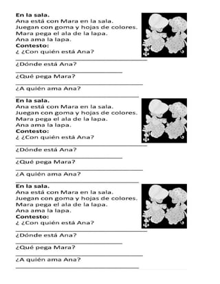Lecturas cortas | DOCX