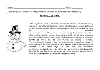 LECTURAS (escritura de oraciones).doc