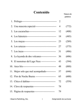lecturas ideas principales | PDF