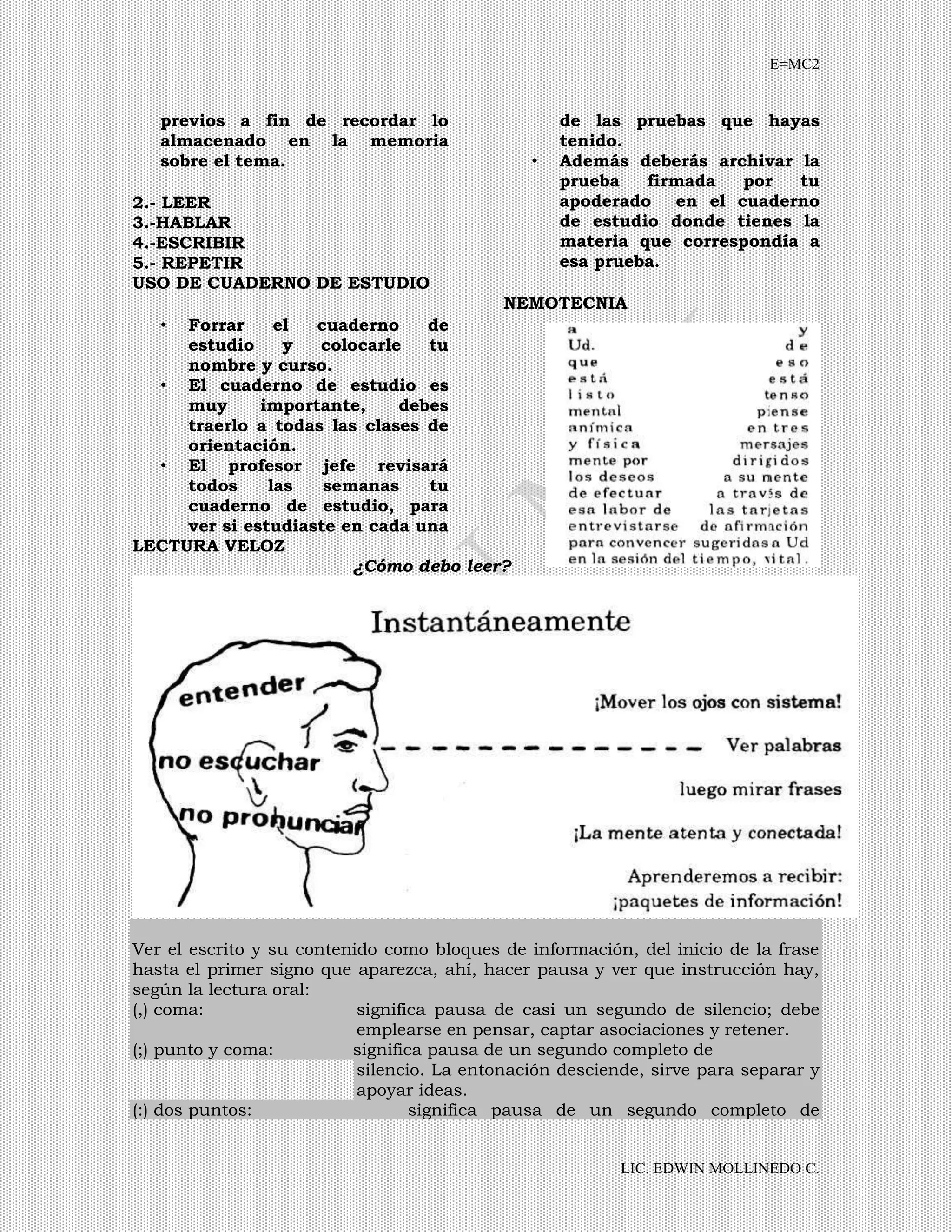 Lectura veloz | DOCX