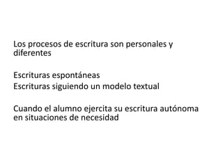 Lectura y escritura | PPTX