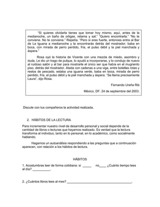 Lecturayescrituraparaelaprendizaje | PDF