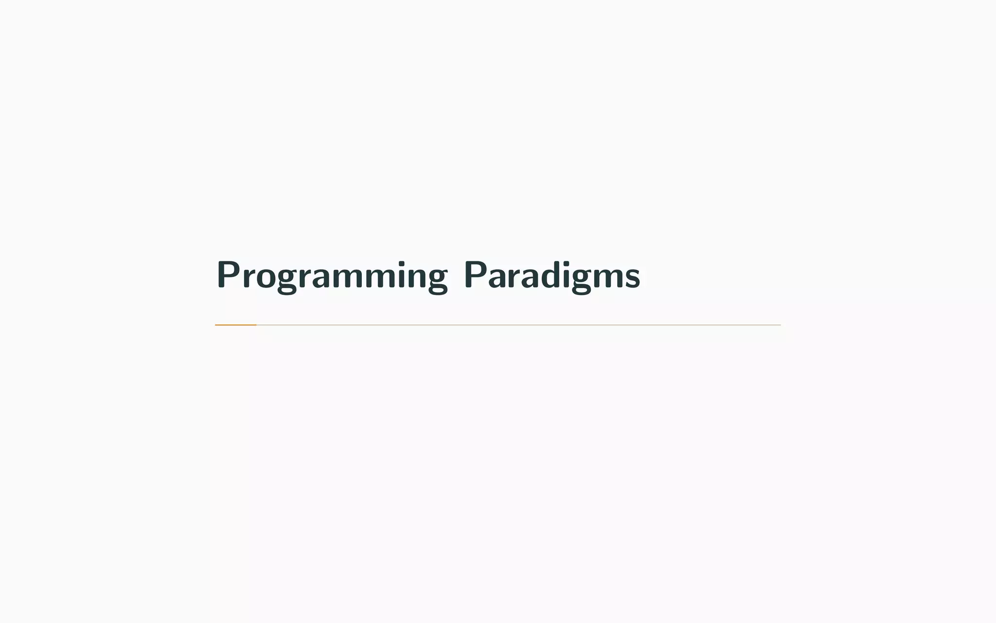 Programming In Scala Lecture One Ppt