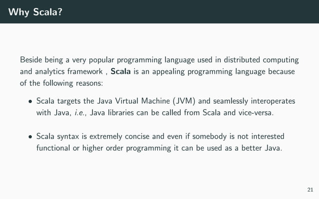 Programming in Scala - Lecture One | PPT