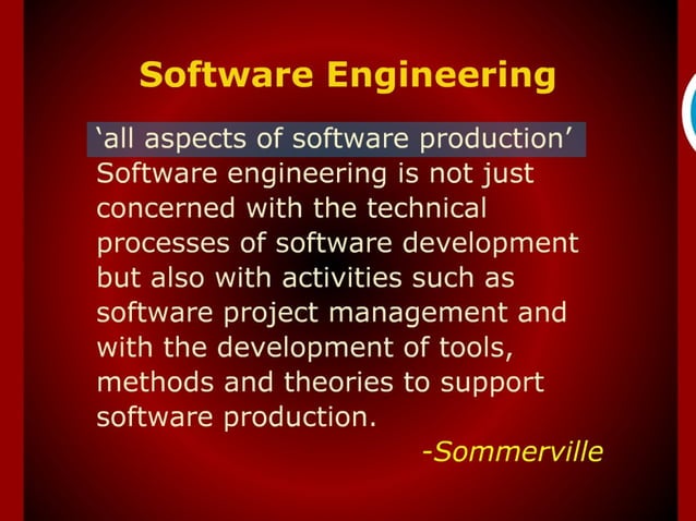 Lecture-01.ppt software engineering ppt slides | PPT