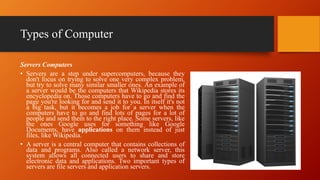 Lecture 01 & 02 - what is computer & its types | PPT