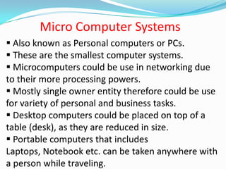 Lecture 01 computer categories | PPT