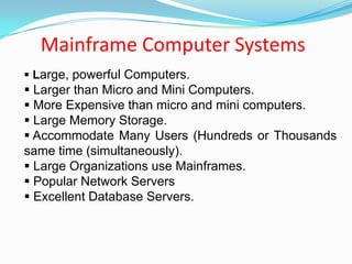 Lecture 01 computer categories | PPT
