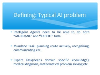Lecture 01 introduction to ai | PPT