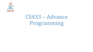 Lecture-01 _Java Introduction CS 441 Fast | PPT