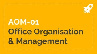 Meaning of an Office | PPTX | Technology & Computing