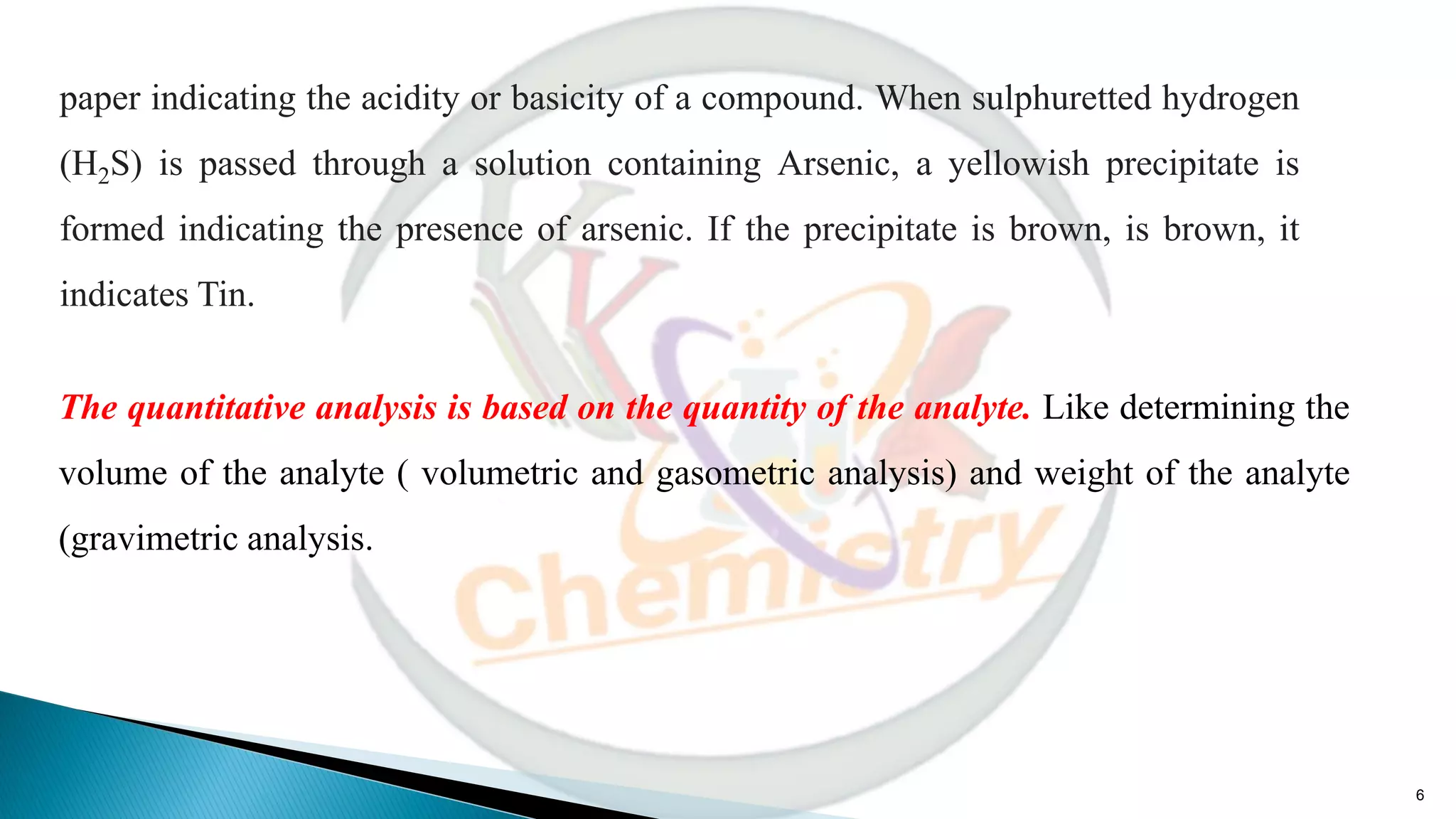 Lecture-02.Classifications of Qualitative and Quantitative Analysis | PDF
