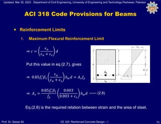 Comprehensive Guide to Flexural Design of Singly Reinforced Concrete ...