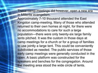 Lecture 02: The Millerites | PPT