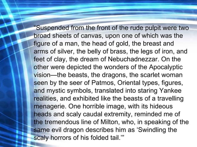 Lecture 02: The Millerites | PPT | Christianity | Religion & Spirituality